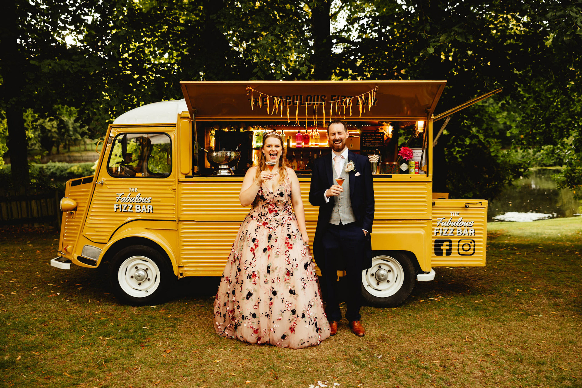 Our Bars - The Fabulous Fizz Bar - Mobile Bar Hire Staffordshire